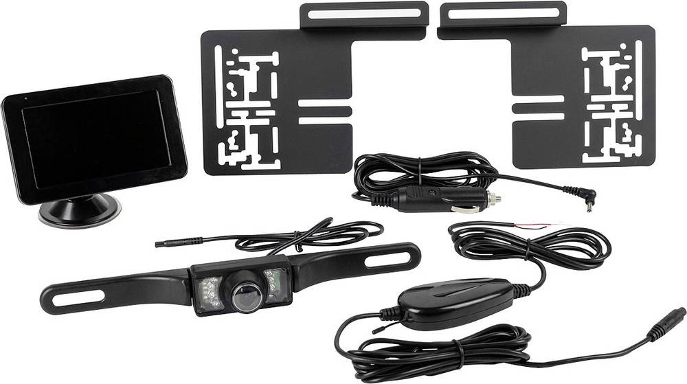 Sotel | Eufab Funk-Rückfahrvideosystem Abstandshilfslinien Saugfuß ...