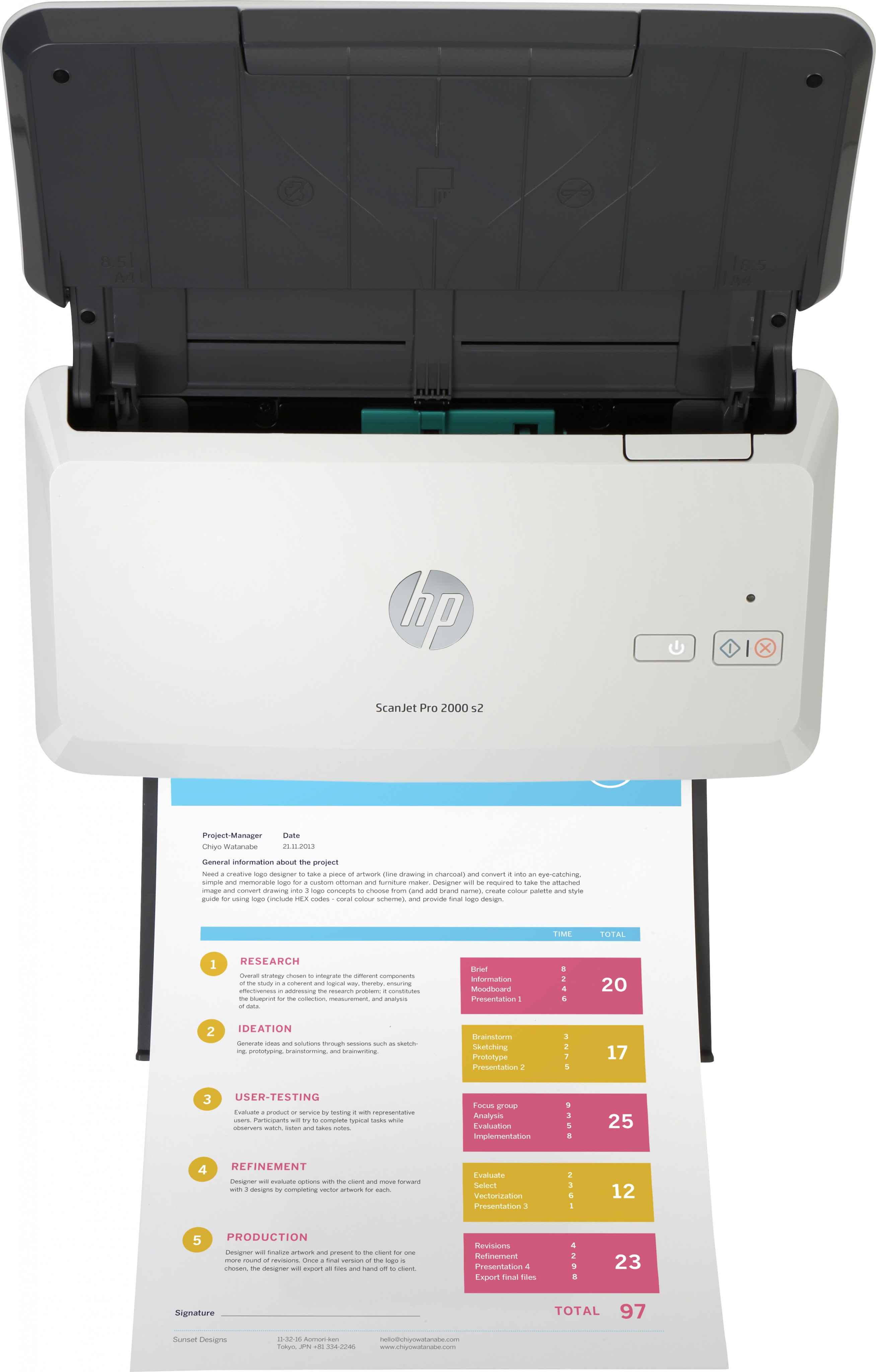 Sotel | HP Scanjet Pro 2000 s2 Sheet-feed Scanner Sheet-fed scanner 600 ...