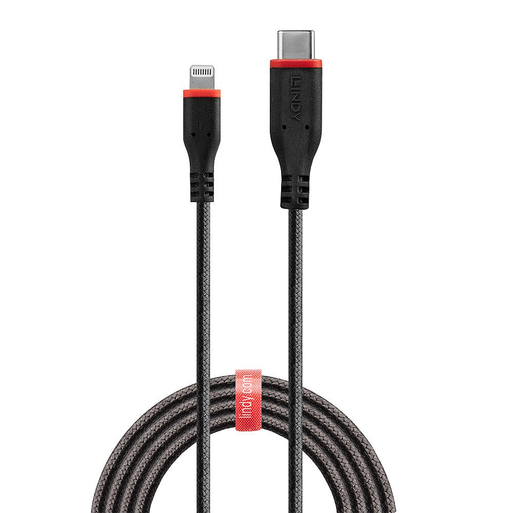 Sotel | Lindy 0.5m Reinforced USB Type C to Lightning Charge and Sync Cable