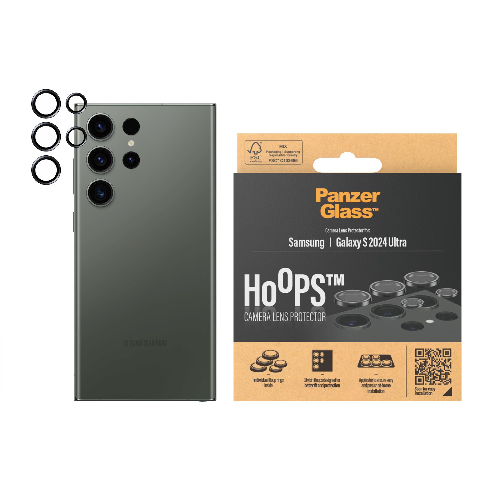 واير | PanzerGlass Hoops for Samsung Galaxy S24 2024 Ultra - 1209