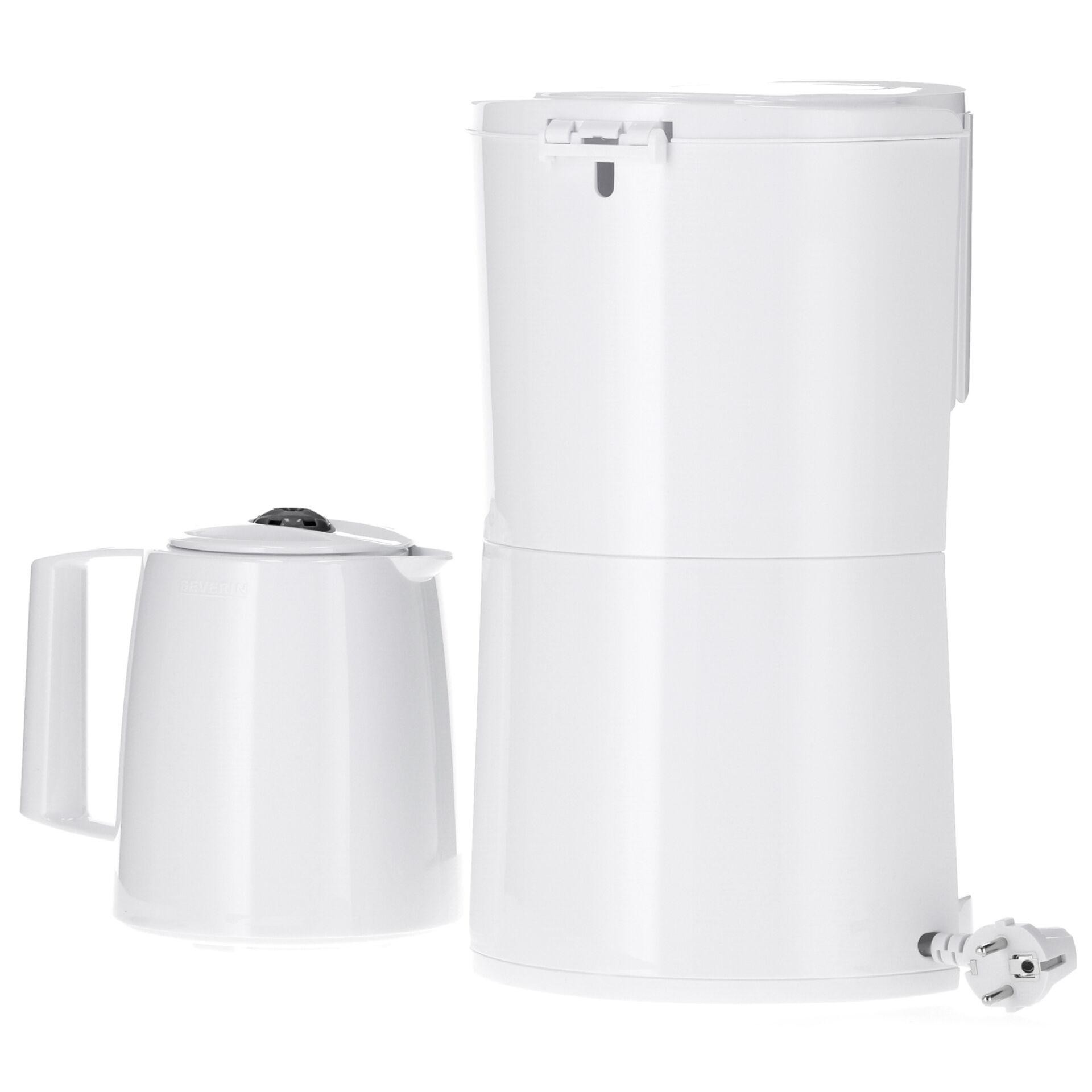Sotel.de | Severin KA 9309 Kaffeemaschine Weiß Isolierkanne