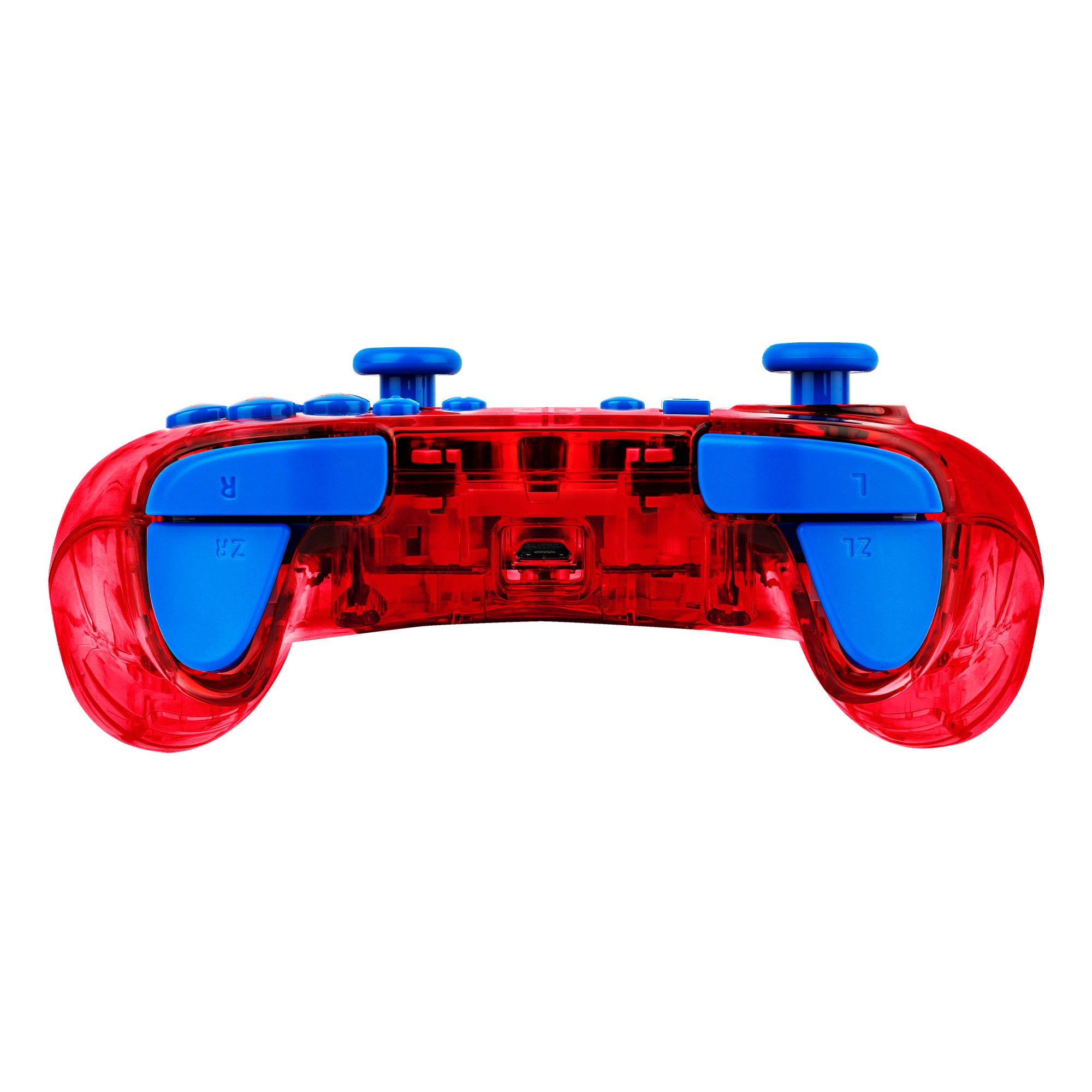 Sotel PDP Rock Candy Mario Punch Red Translucent USB Gamepad Analogue Digital Nintendo Switch Nintendo Switch Lite Nintendo Switch OLED