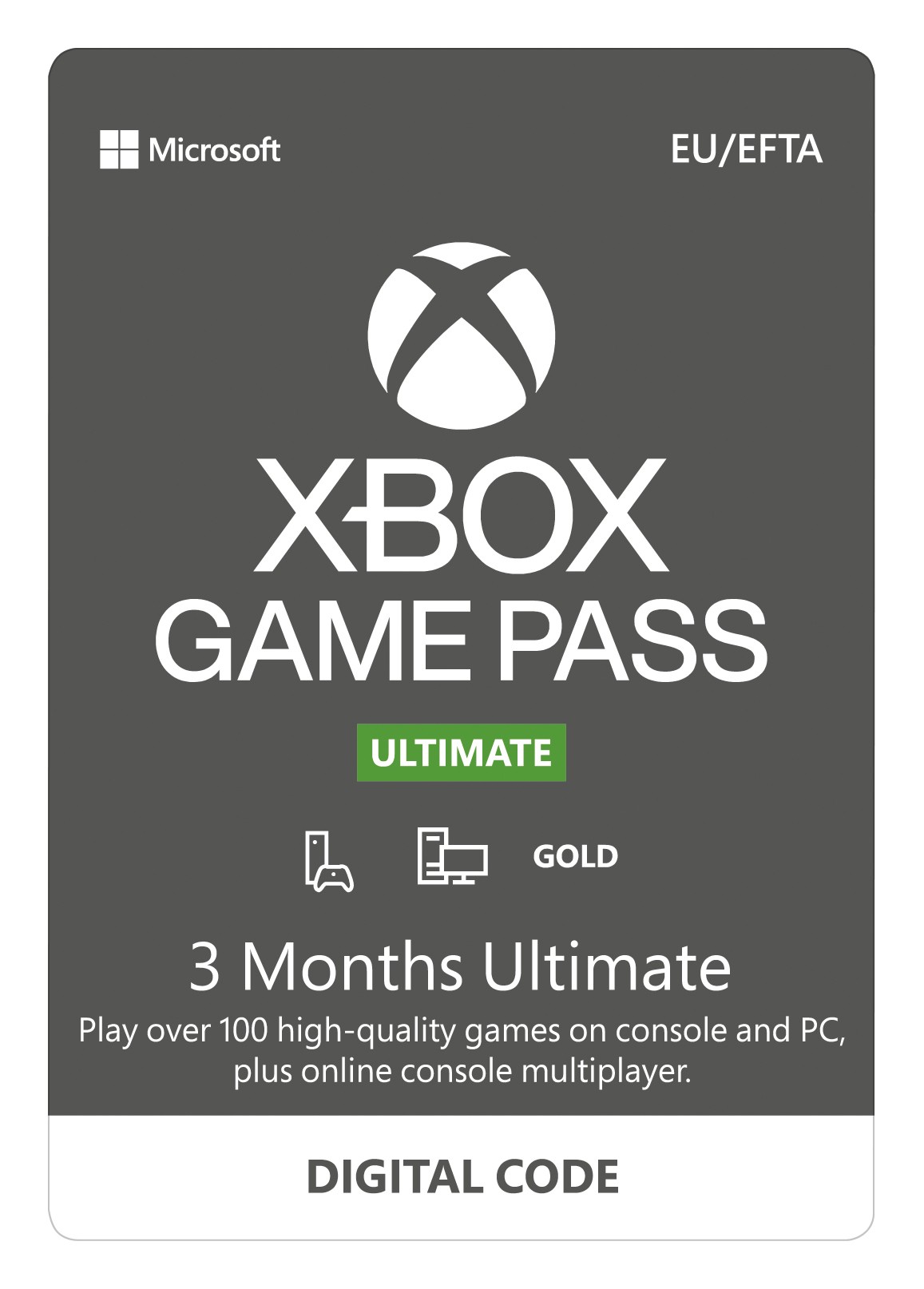 Sotel Microsoft Xbox Live Game Pass Ultimate 3 Months