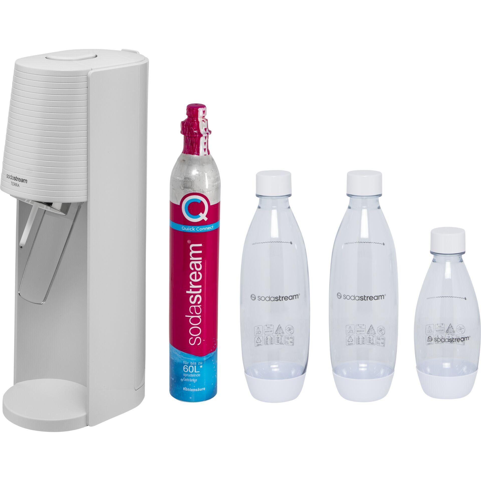Sotel | SodaStream Terra Bianco Value Pack Metal, Plastic, Polyethylene ...