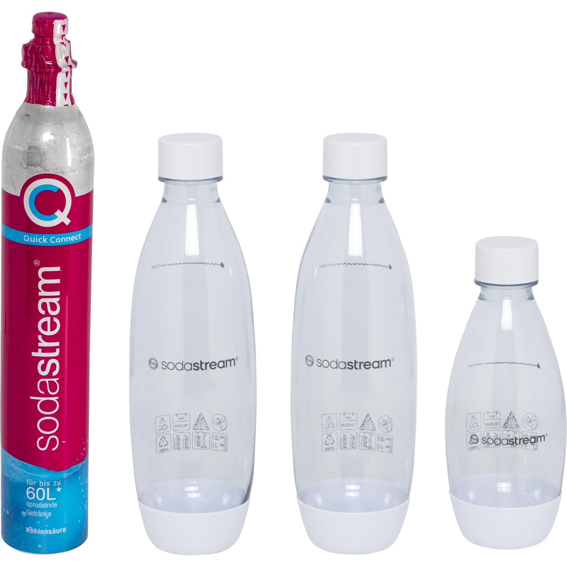 Sotel | SodaStream Terra Bianco Value Pack Metal, Plastic, Polyethylene ...