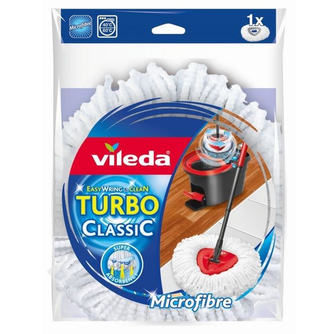 Sotel | Vileda EasyWring & Clean Turbo Classic Mop head White