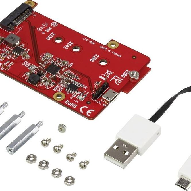 Sotel | Renkforce M.2 SATA SSD expansion board for the Raspberry Pi