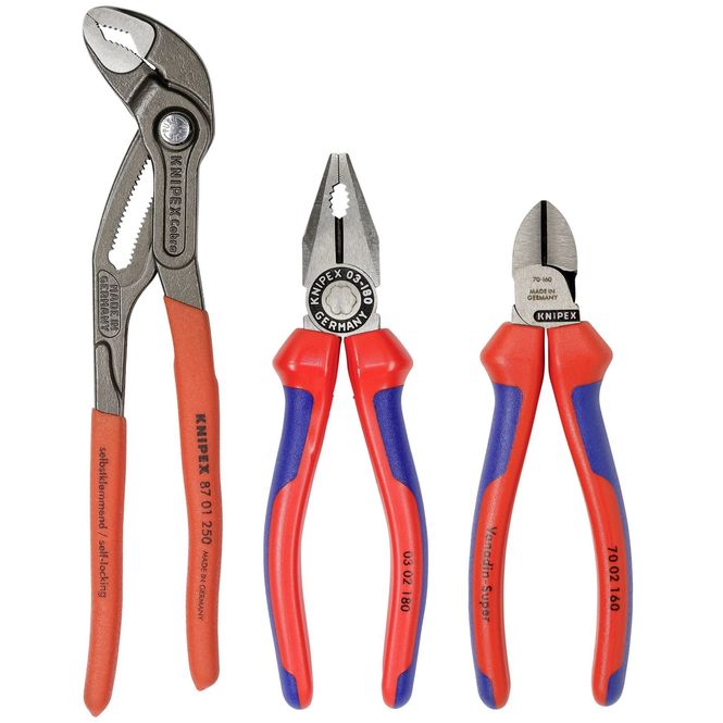 Sotel.de | Knipex 00 20 09 V01 Werkstatt Zangen-Set 3teilig