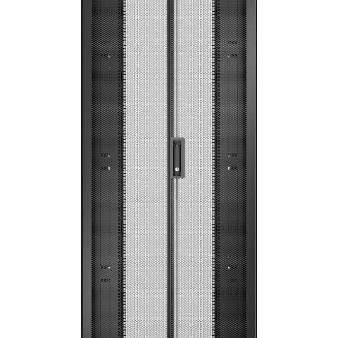 Sotel | APC Easy Rack, 48U, Black, With Roof, Castors, Feet, 4 Brackets ...